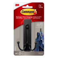 Command Jumbo Plastic Hook with Adhesive Strips, 3-Hooks - Walmart.com
