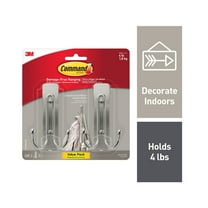 Better Homes & Gardens Miller 27" Wall Mounted Hook Rack, 4 Hooks ...