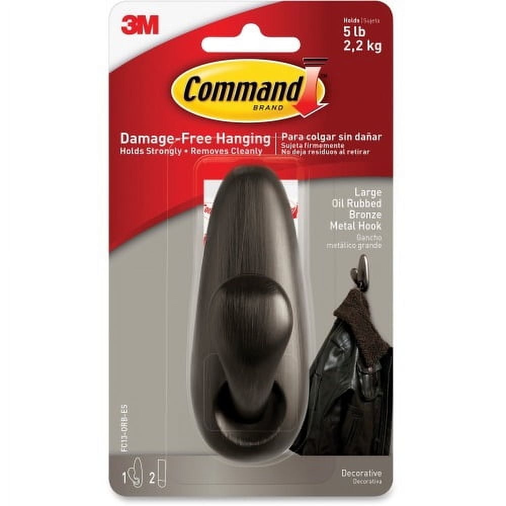 Command Large Forever Classic Hook 5 lb (2.27 kg) Capacity - for ...