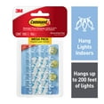 Command Light Clips Megapack, Clear, Hang Lights, 100 Clips, 104 Strips ...