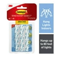 Command Light Clips Value Pack, Clear, Hang Lights, 40 Clips and 48 ...