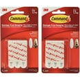 Command Damage-Free Hanging Medium Mounting Refill Strips, 18-Strip ...