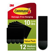 Command Universal Picture Hanger, 3 Hangers, 6 Strips Per Pack ...