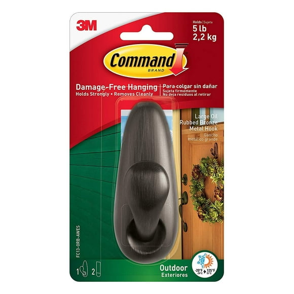Command Outdoor Hooks in Command Hooks - Walmart.com
