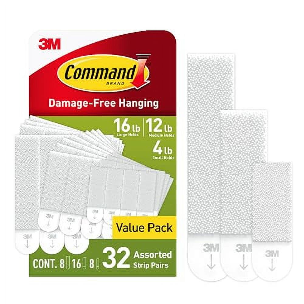 Command Picture Hanging Strips Variety Pack, Damage Free Hanging ...