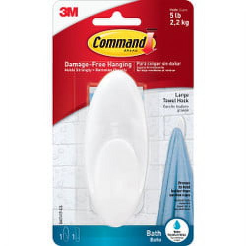 Command Single Point Hook 17037MBN-ES 17037MBN-ES ZO-G1932361 - Walmart.com