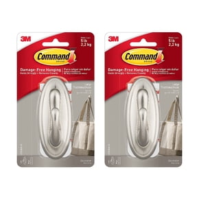 Command Hooks Curtain Rods