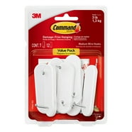 3M Command 17026 Adhesive Hooks Clips Hangs Xmas Fairy Lights 20Ct ...