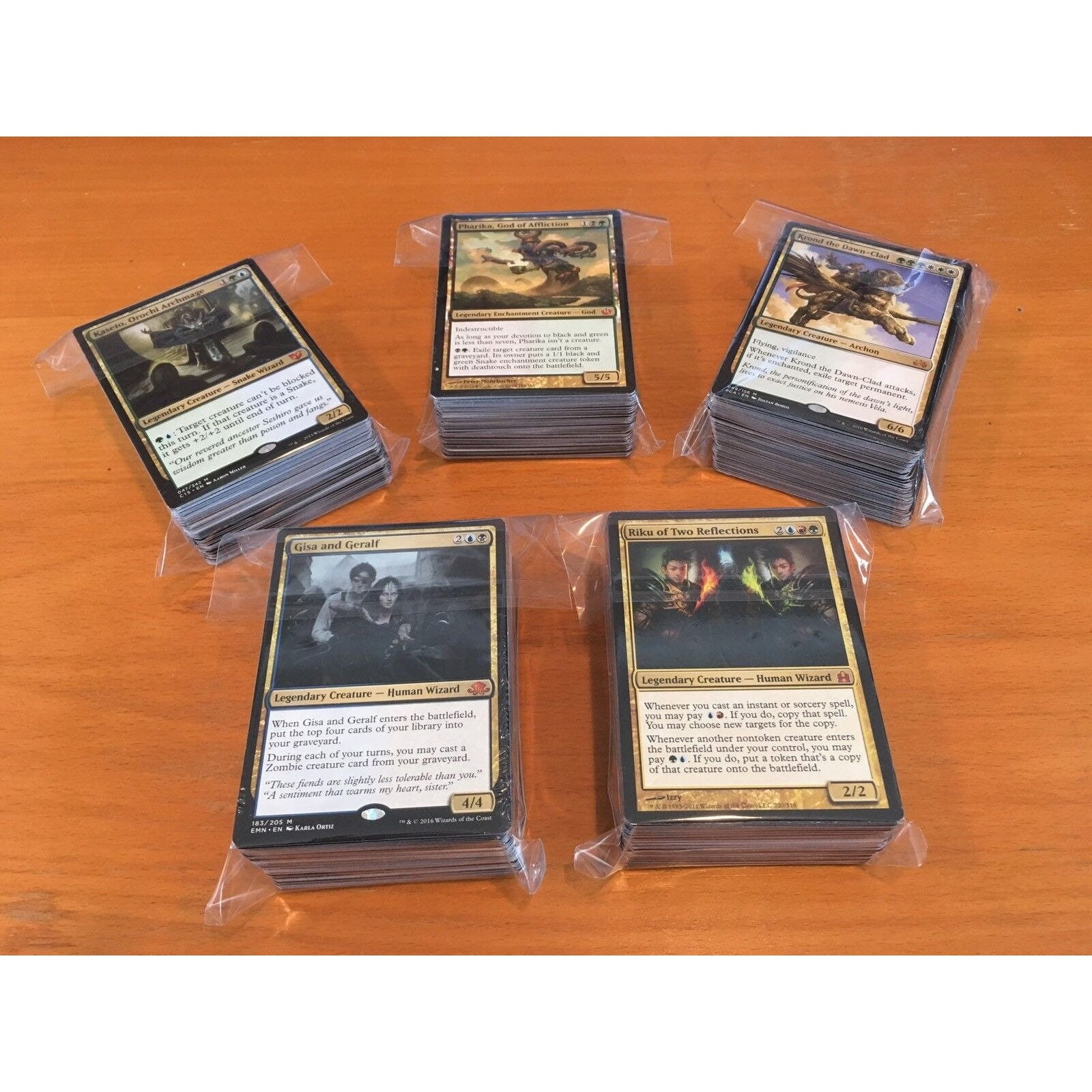 Commander Draft Pack - EDH - Tons of Fun - See Description - MTG Deck ...