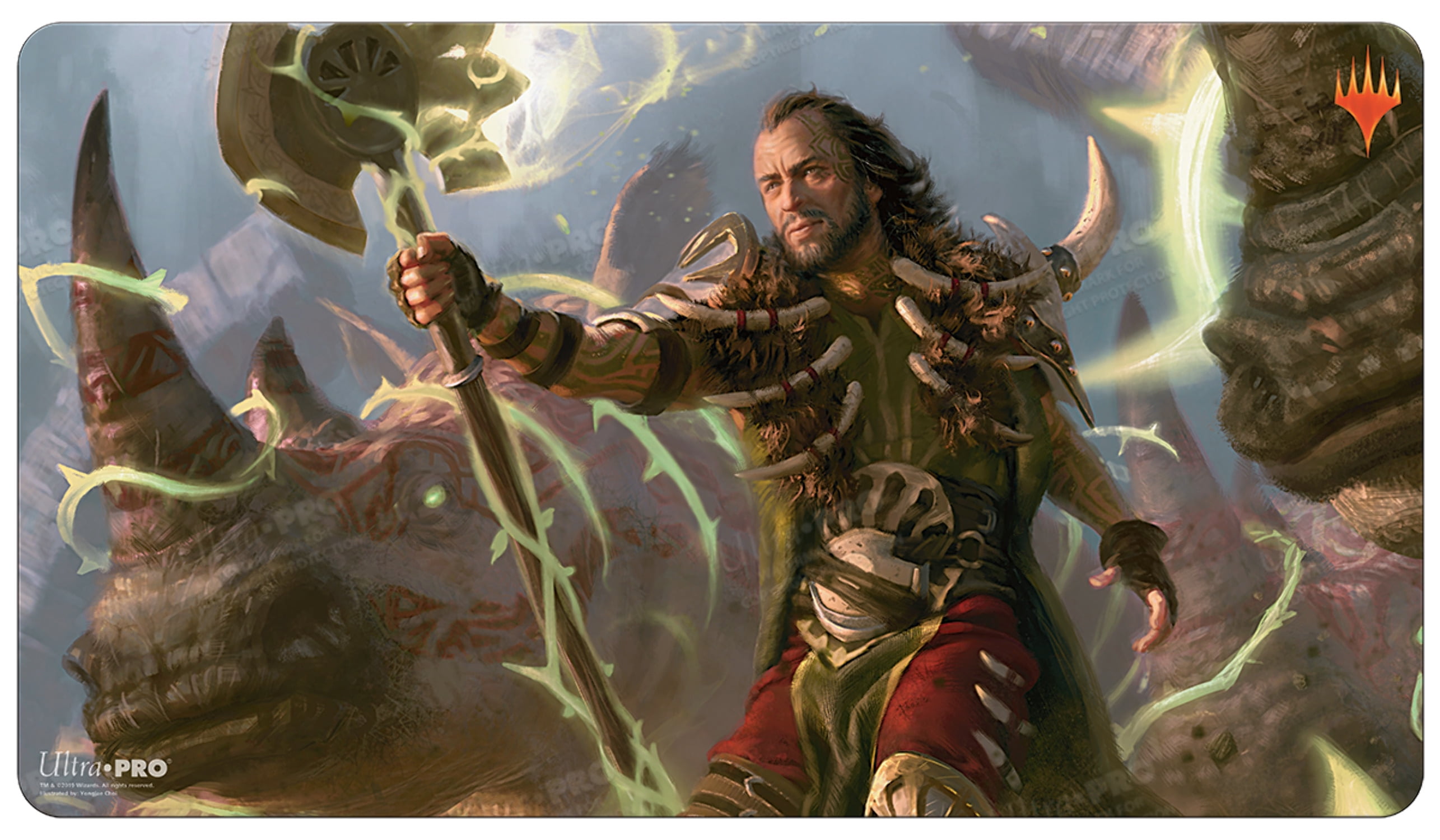 Commander Ghired, Conclave Exile Standard Gaming Playmat for Magic: The ...