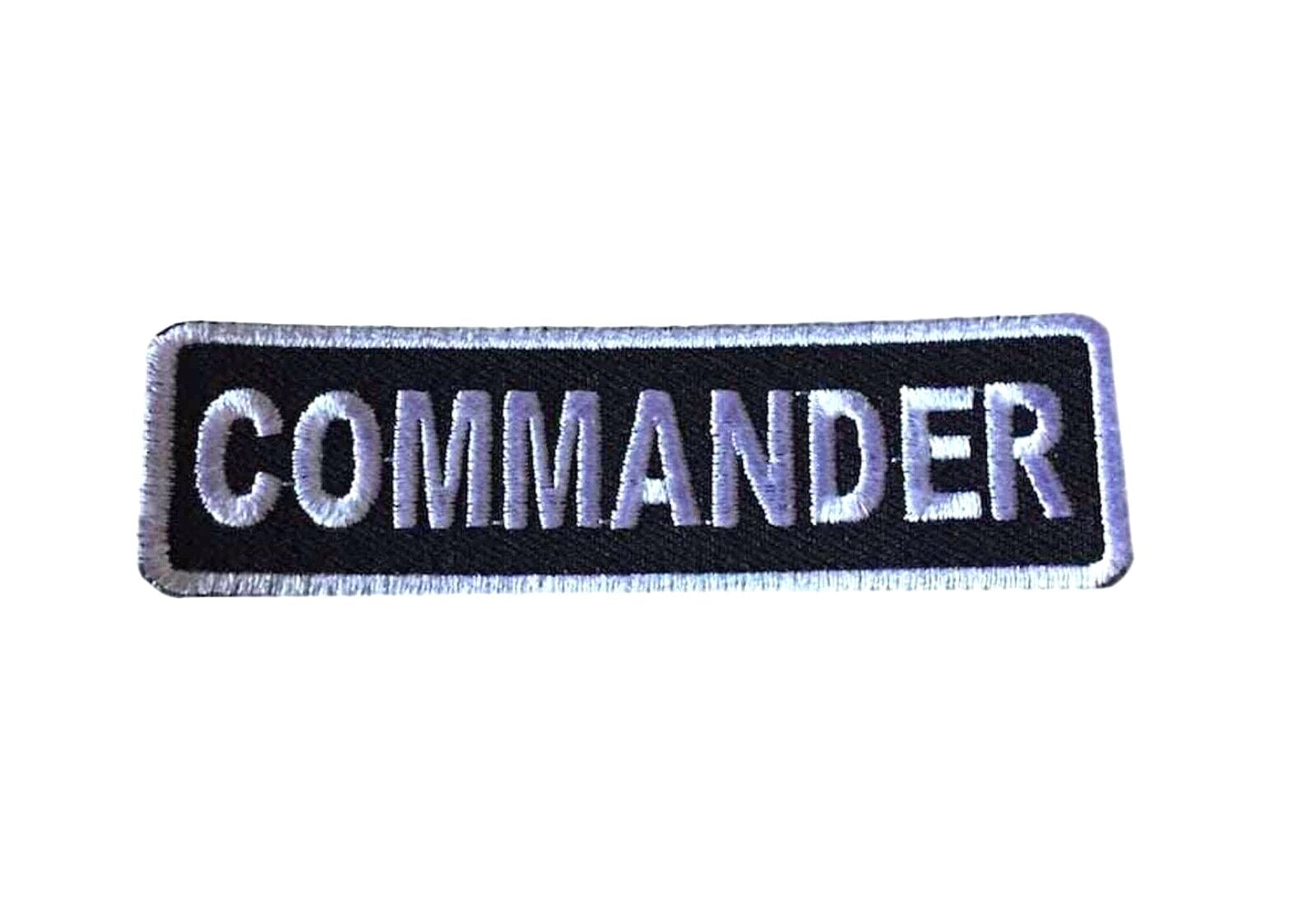 Commander Iron On Patch - Costume, Biker, Novelty DIY - Walmart.com
