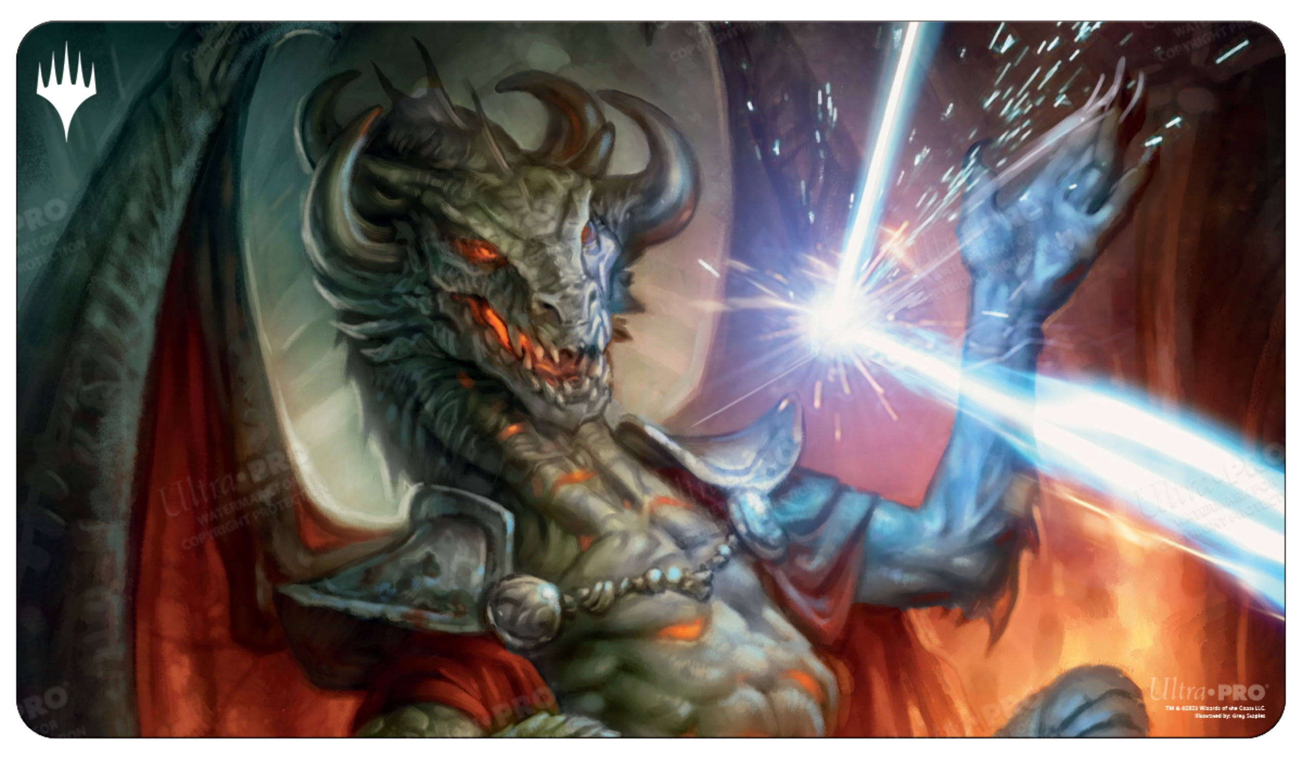 Commander Masters MTG Deflecting Swat Red Playmat for Magic: The ...