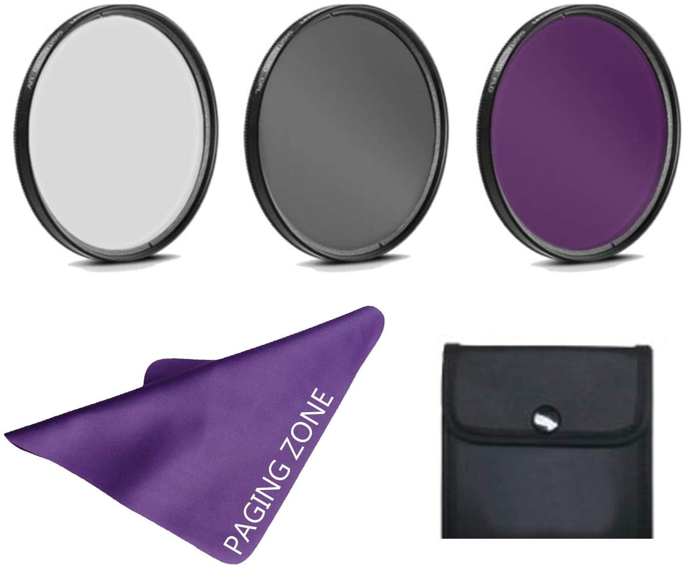 Commander Optics 3 Piece Filter Kit (58mm) - Walmart.com