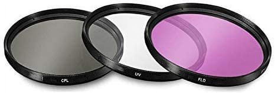Commander Optics PRO HD 58mm 3PC Filter Kit (UV+CPL+FLD) - Walmart.com