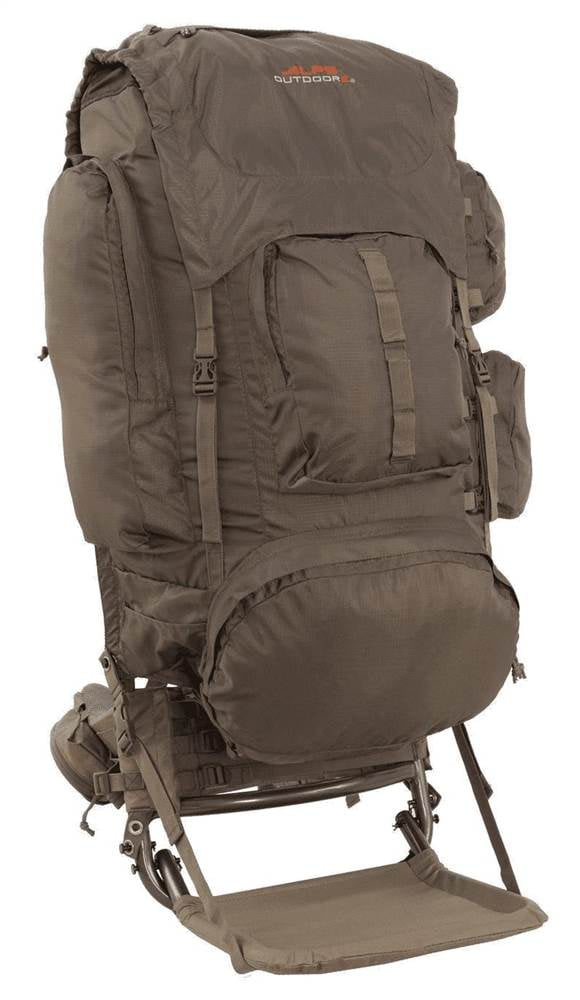 Nylon Commander Pack Bag with Freighter Frame and Accessory Pockets ...
