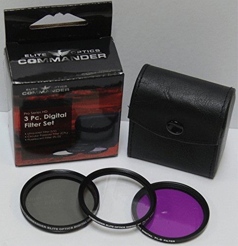 Commander Professional Elite Optics 3pc Digital Filter Set 67mm (UV ...