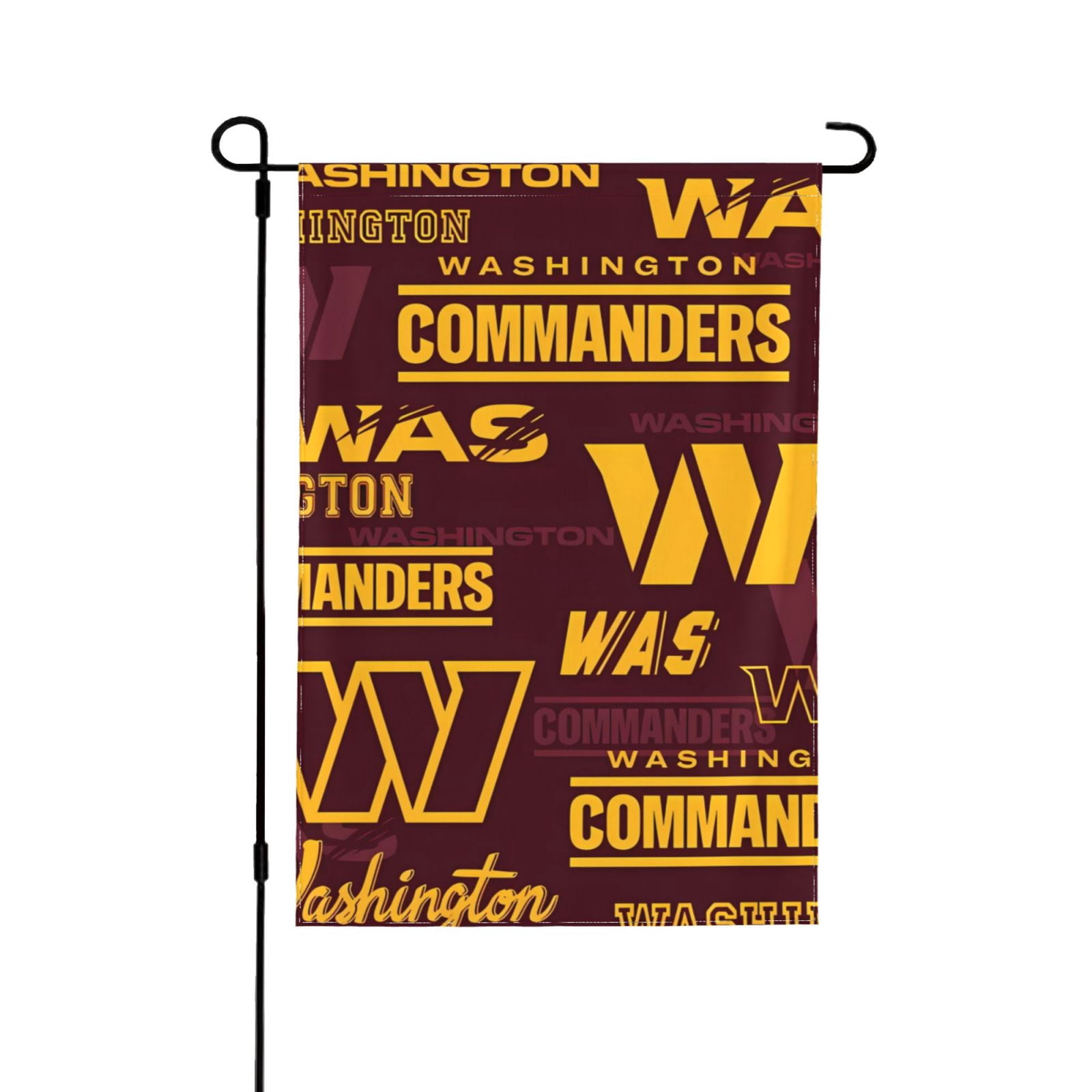 Commanders Double Sided Garden Flag Football Team Theme, Game Day Fan ...