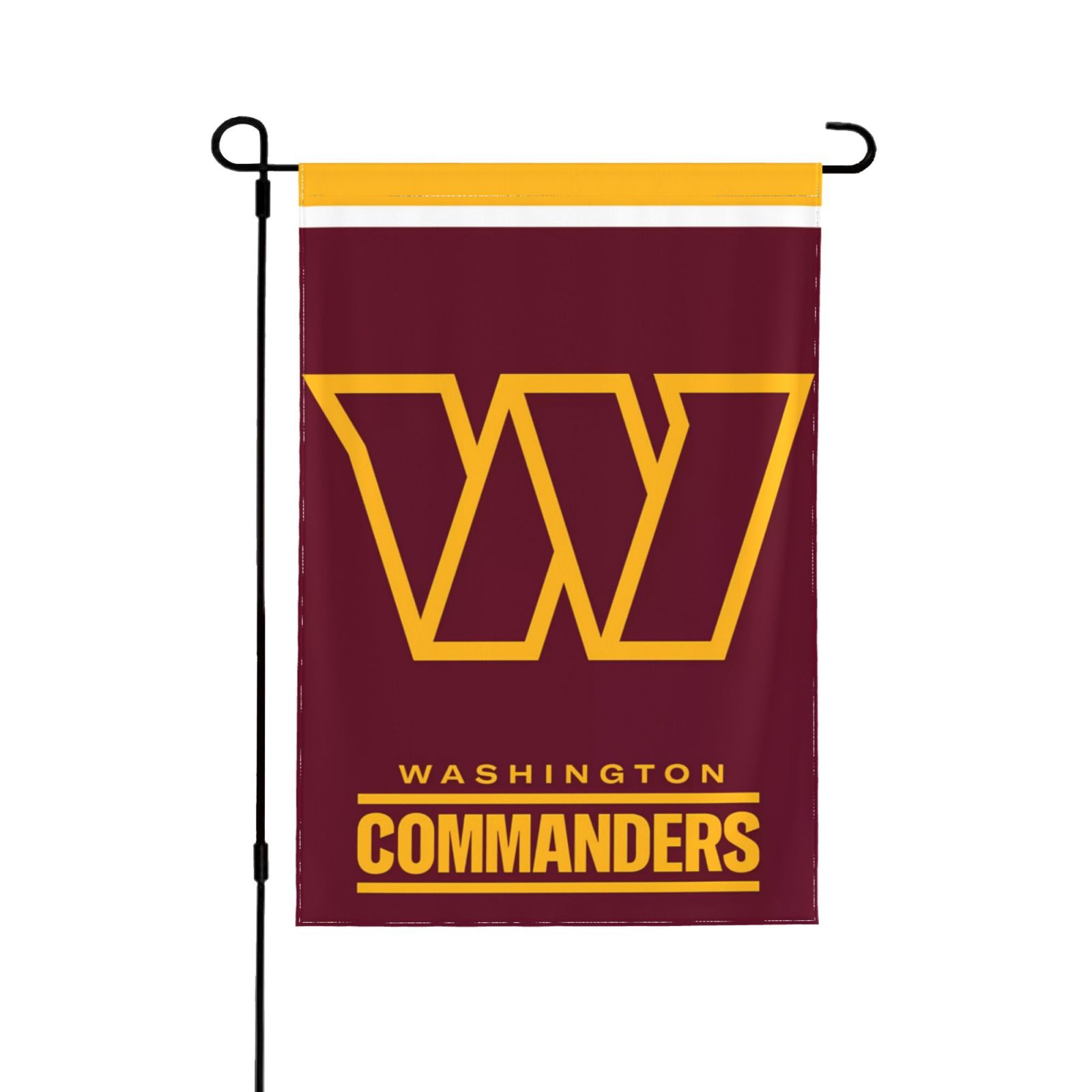 Commanders Double Sided Garden Flag Football Team Theme, Game Day Fan ...