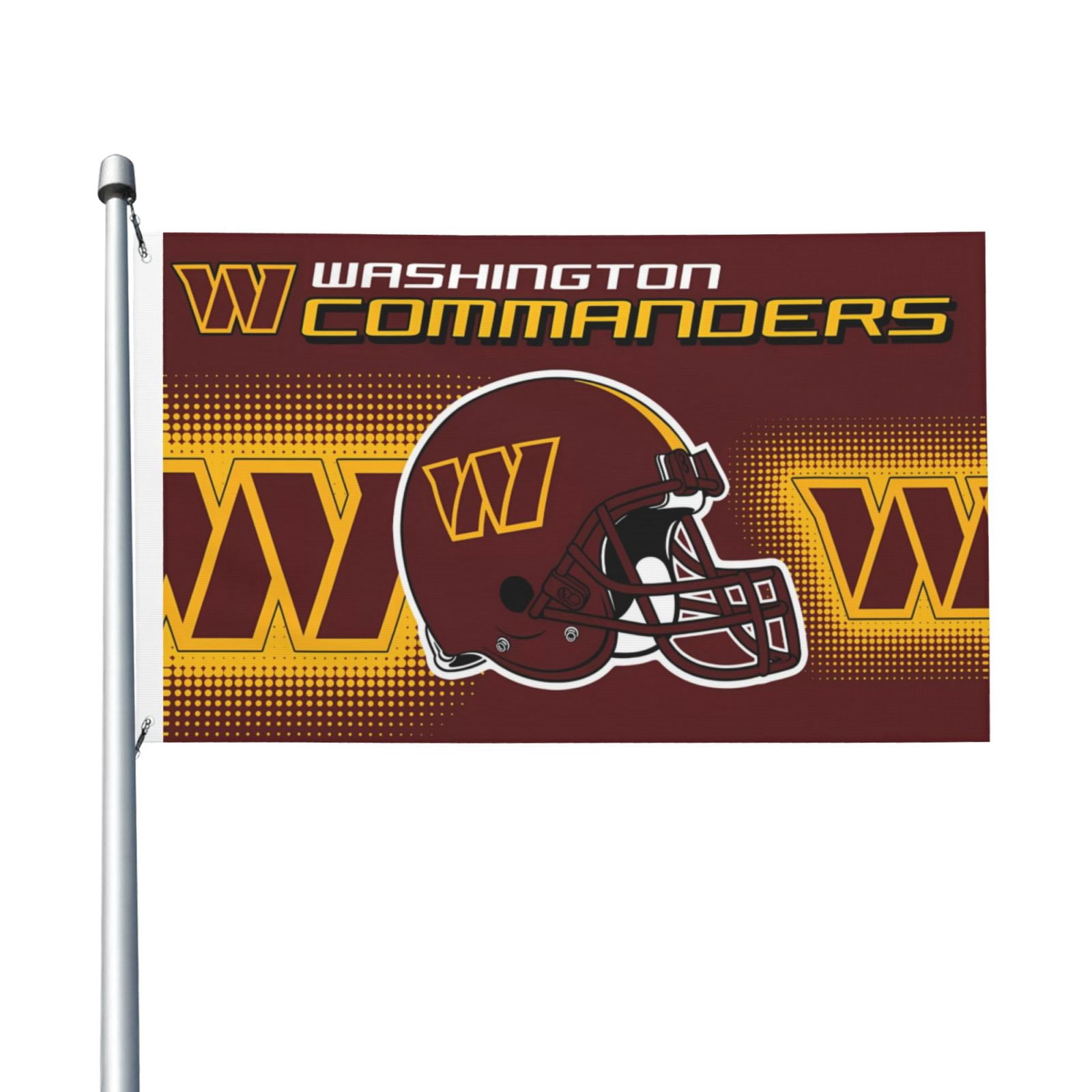 Commanders Flag 3x5FT Outdoor Double Sided Heavy Duty Polyester Flags ...