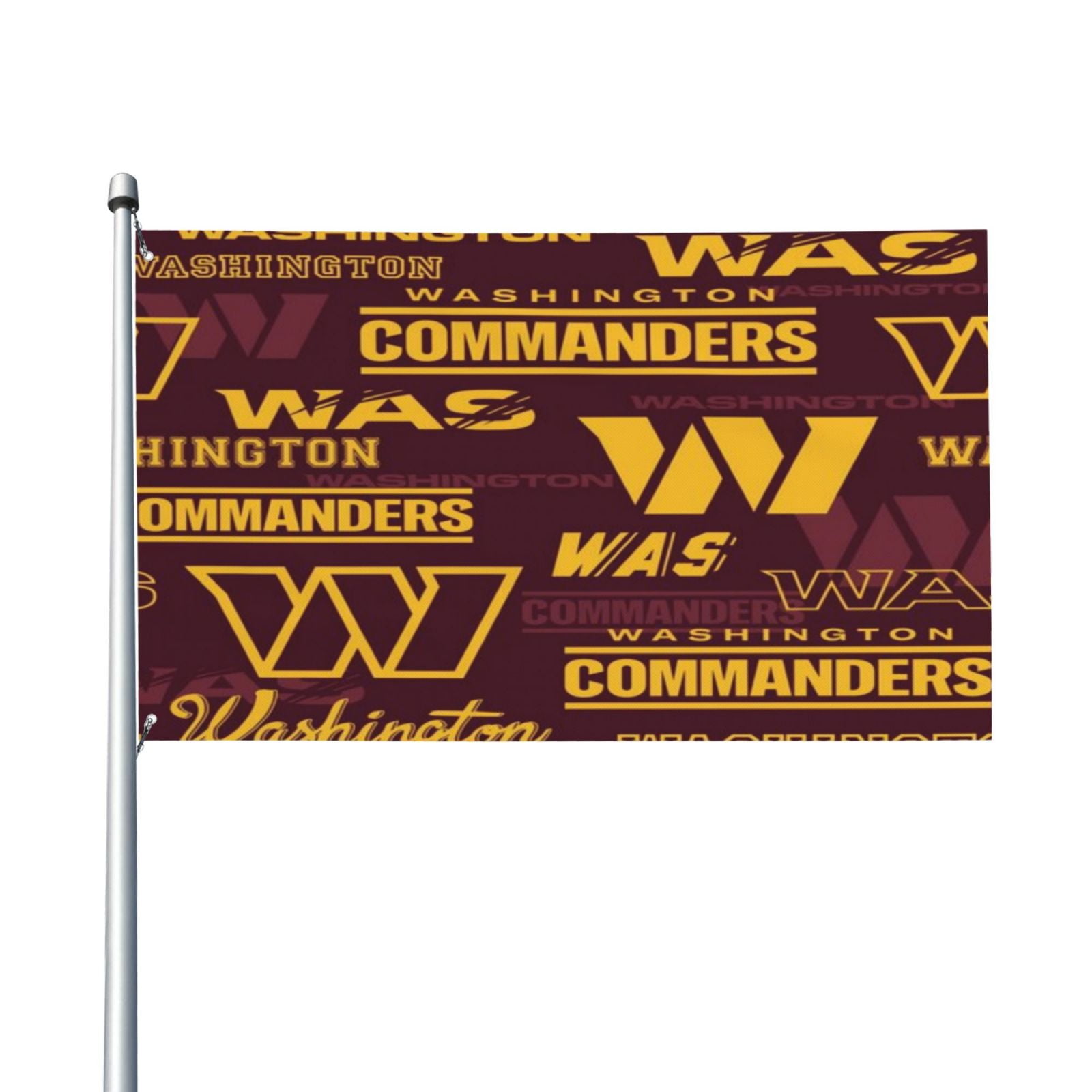 Commanders Football Fan 3x5 Ft Flags with 2 Grommets for Indoor Outdoor ...