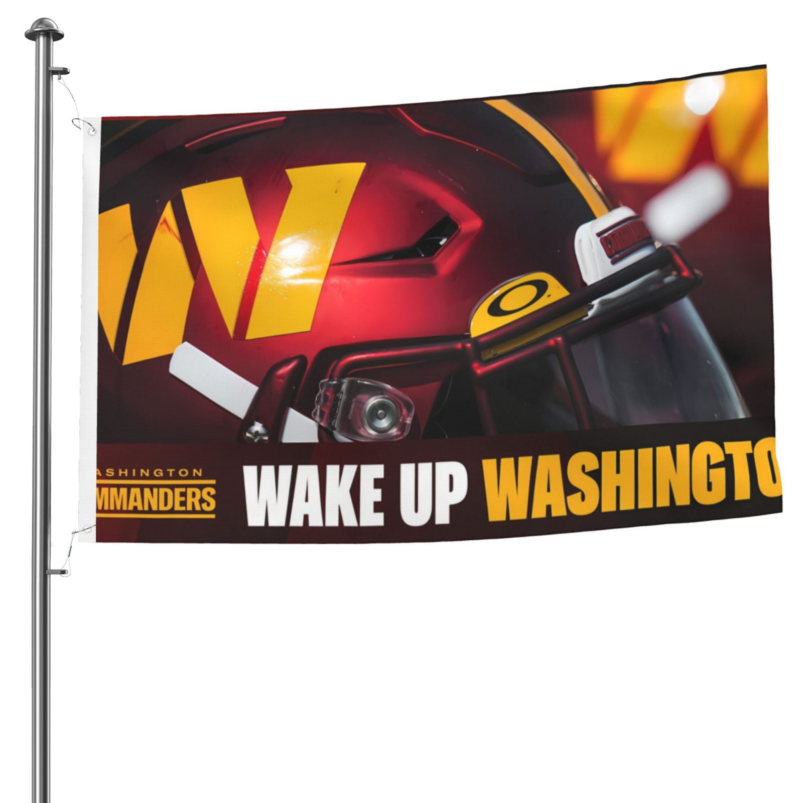 Commanders Football Sport Fans Double Two Sided House Flag 5X8FT ...