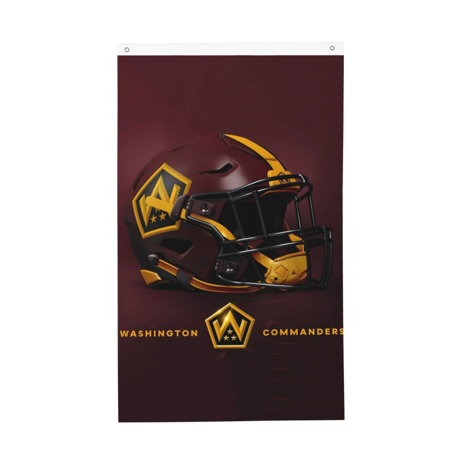 Commanders Football Team Double Sided Support Flag 3x5ft Flag ...