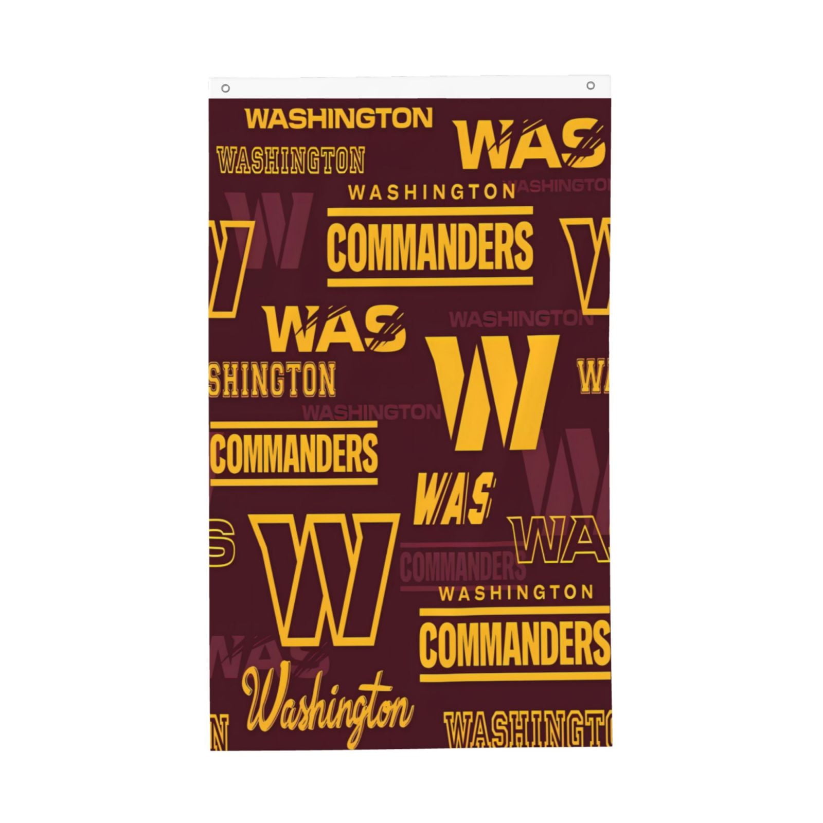 Commanders Football Team Double Sided Support Flag 3x5ft Flag ...