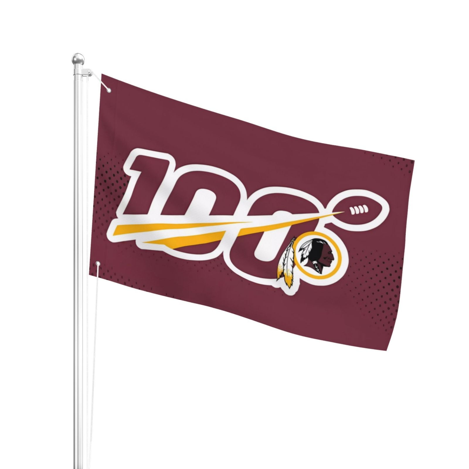 Commanders Football Team Graphic 3-Ply Double Sided Flag 2x3ft in ...