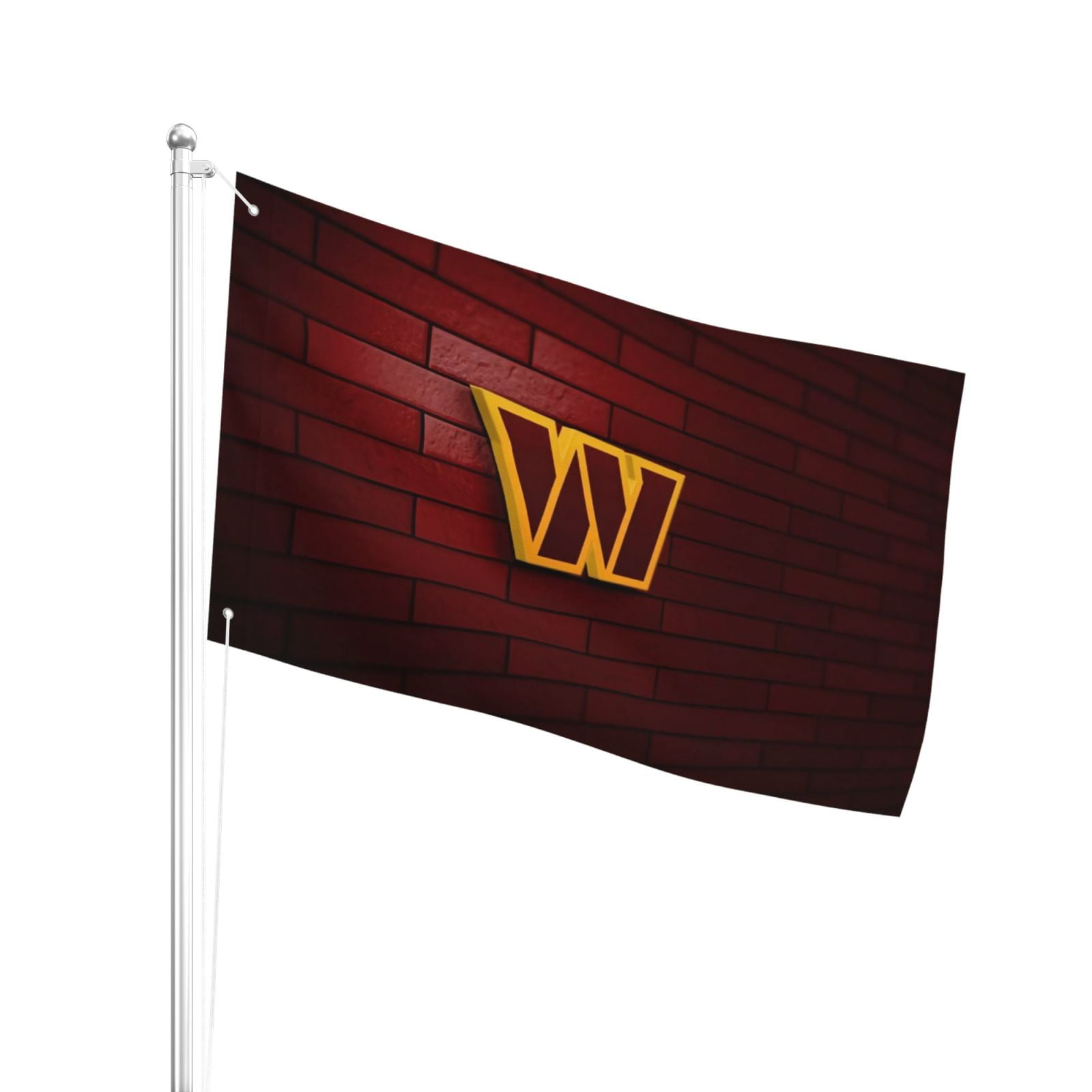 Commanders Football Team Graphic 3-Ply Double Sided Flag 2x3ft in ...