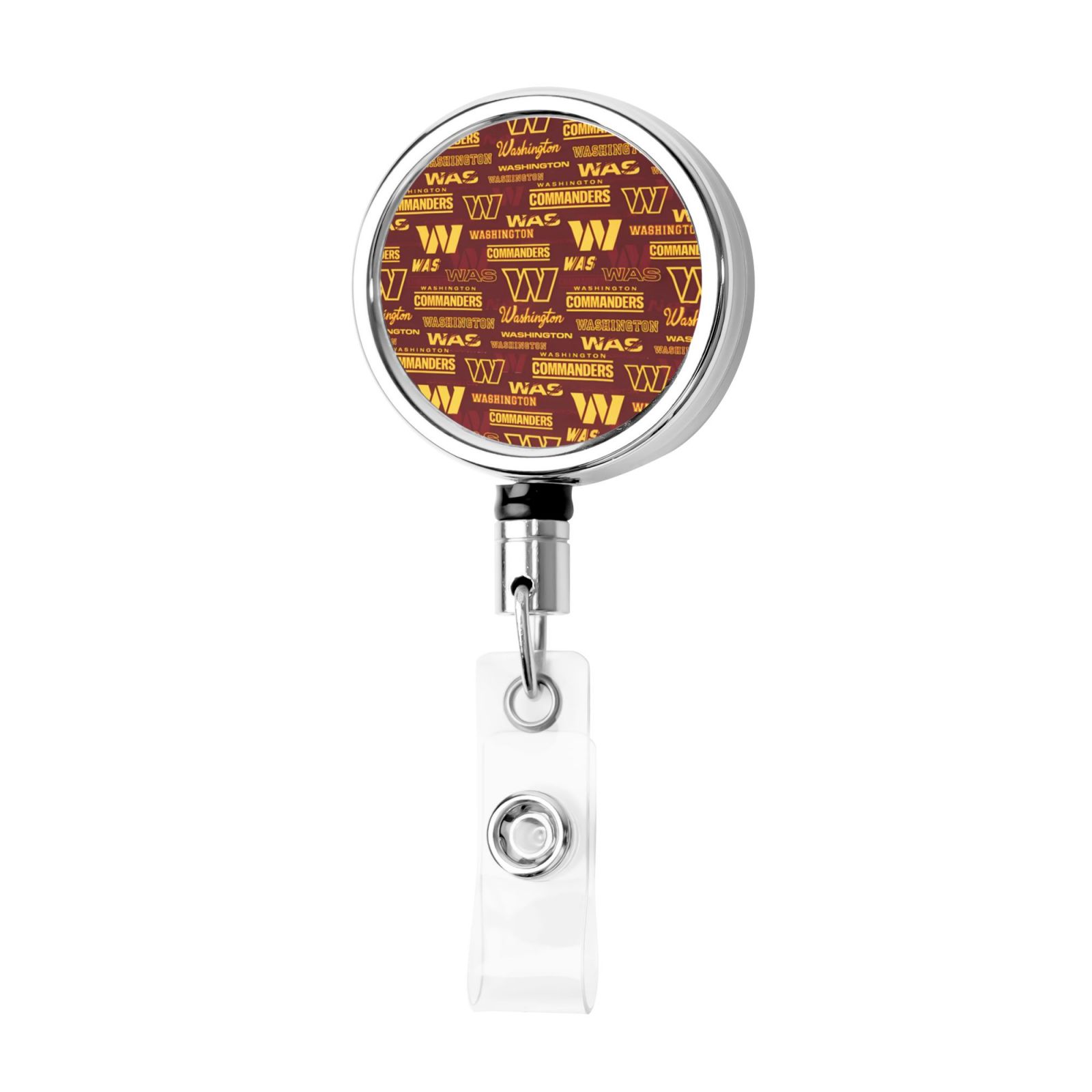 Commanders Football Team Heavy Duty Retractable Badge Holder Reel ...