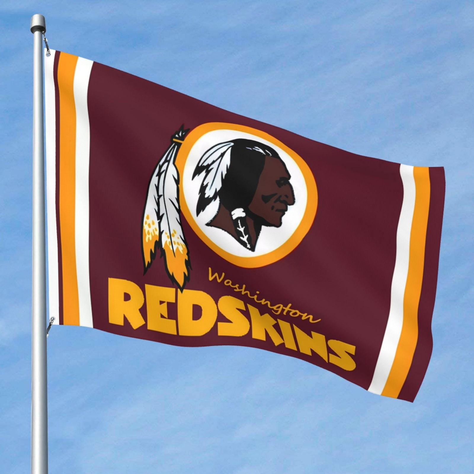 Commanders Football Team Outdoor 5x8ft Double Sided Flag - Lightweight ...