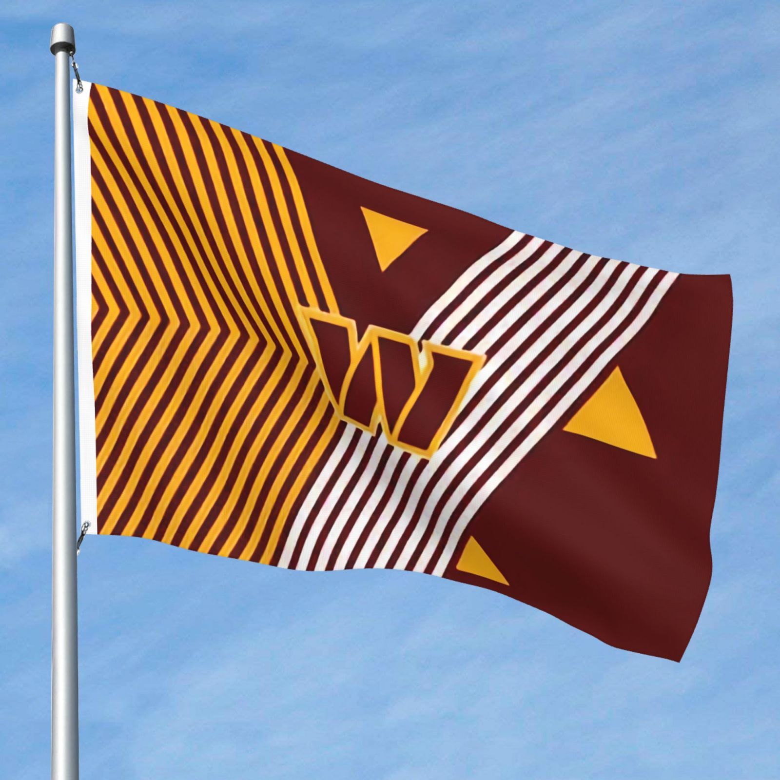 Commanders Football Team Outdoor 5x8ft Double Sided Flag - Lightweight ...