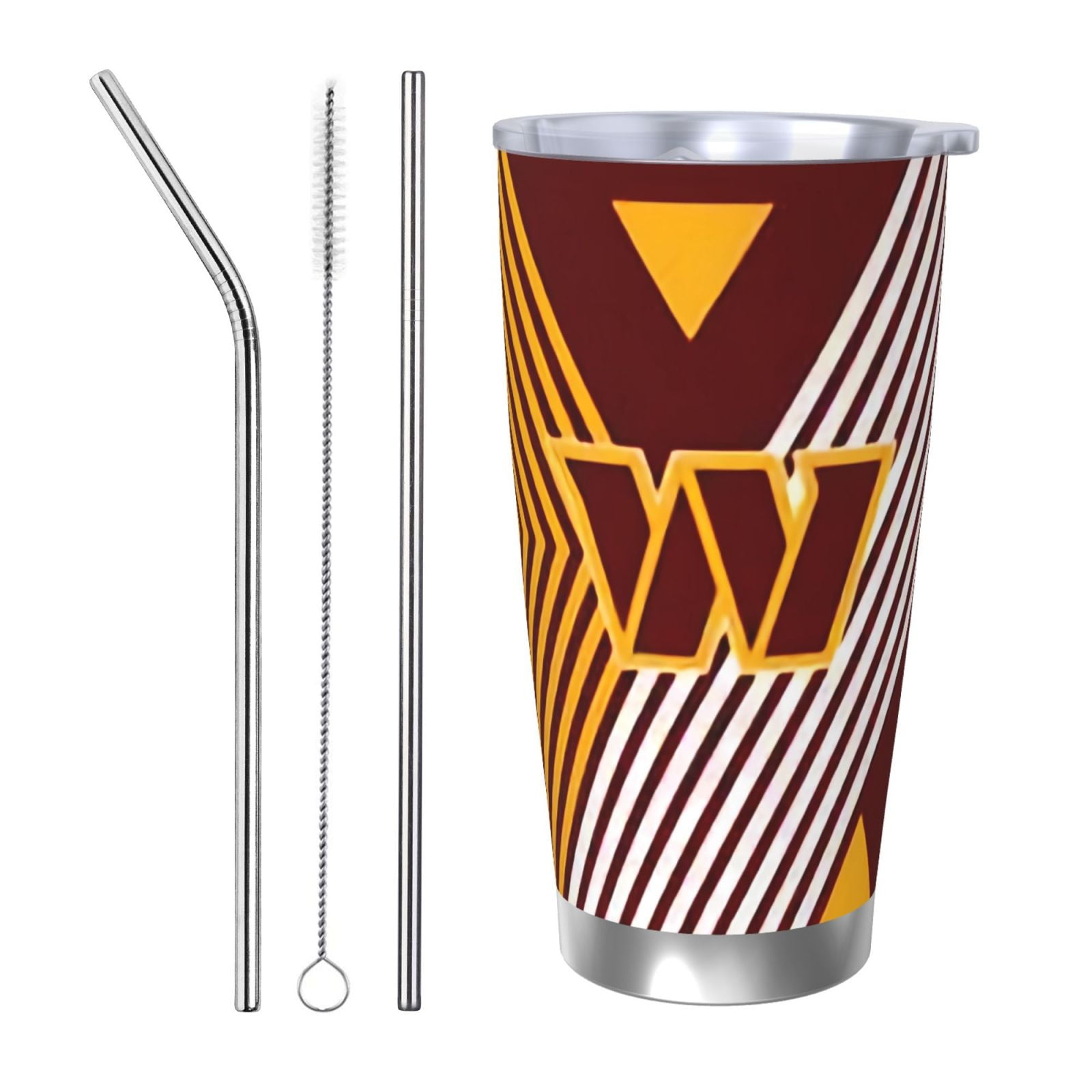 Commanders Football Team Theme 304 Stainless Steel Durable Thermos Cup ...