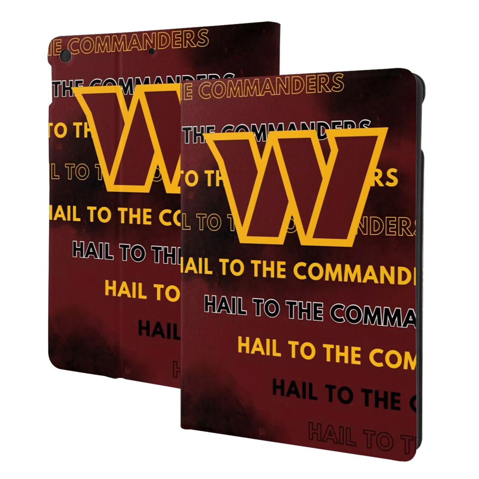 Commanders Football Team Theme iPad Case for iPad 7, iPad Air 3 and Pro ...