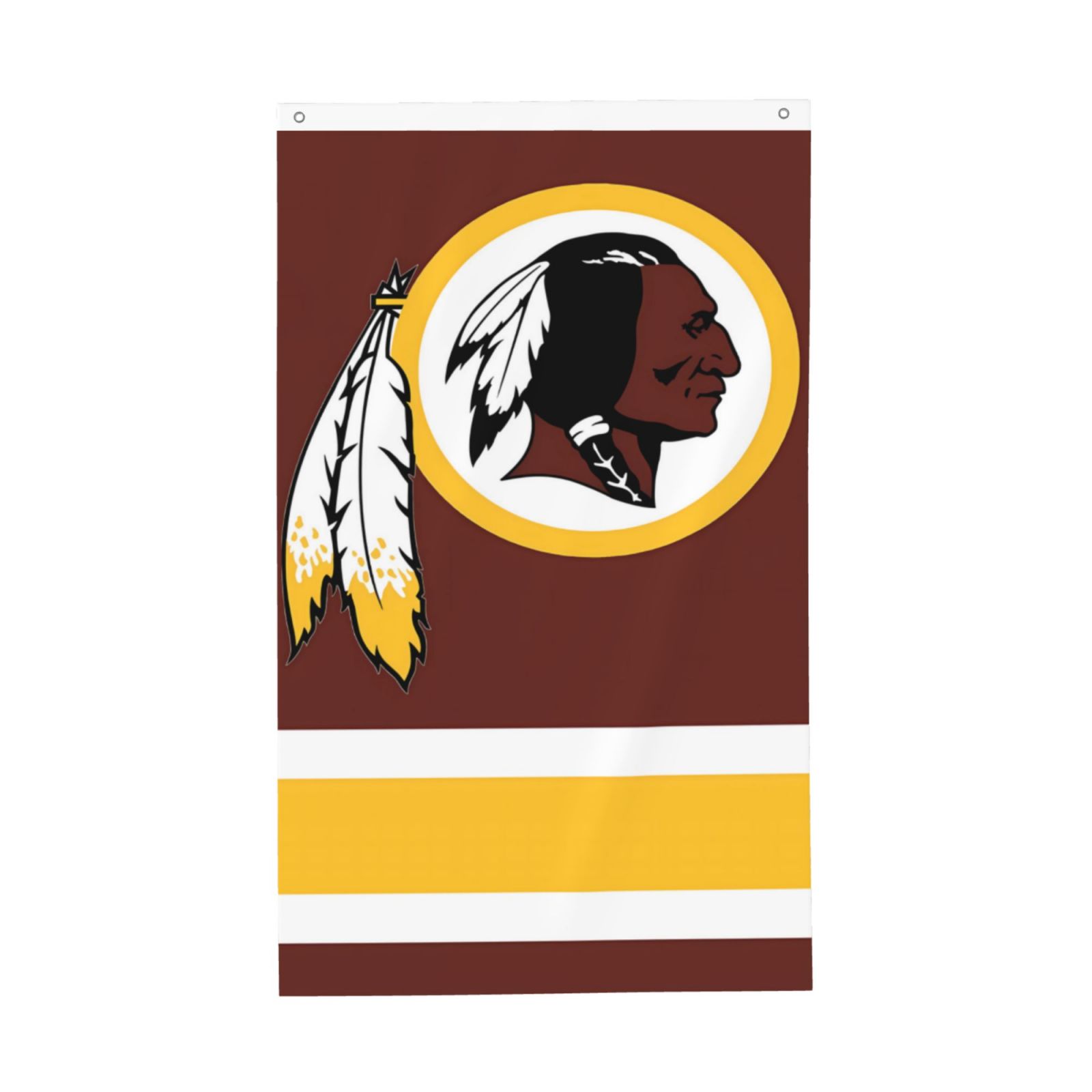 Commanders Football team double-sided flag 3x5FT, garden hanging flag ...