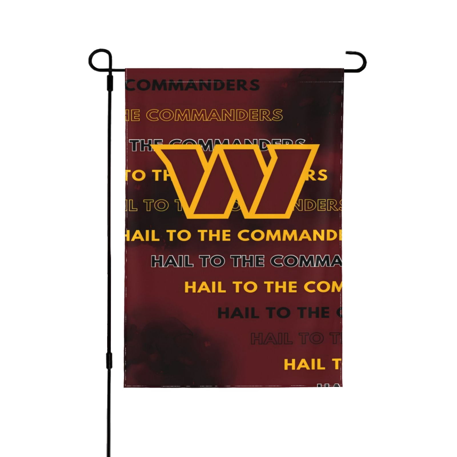 Commanders Football team garden flag double sided, yard decoration flag ...