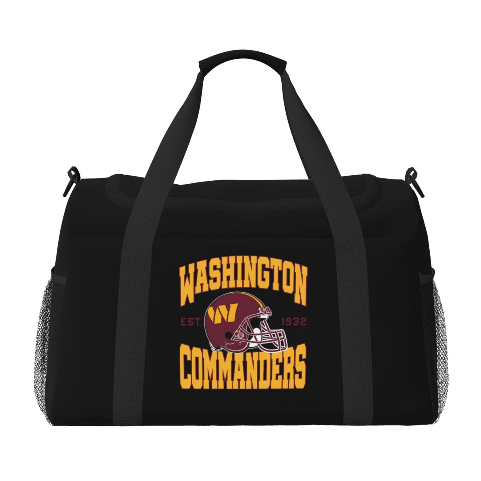 Commanders Football team pattern hand-held crossbody travel bag, large ...