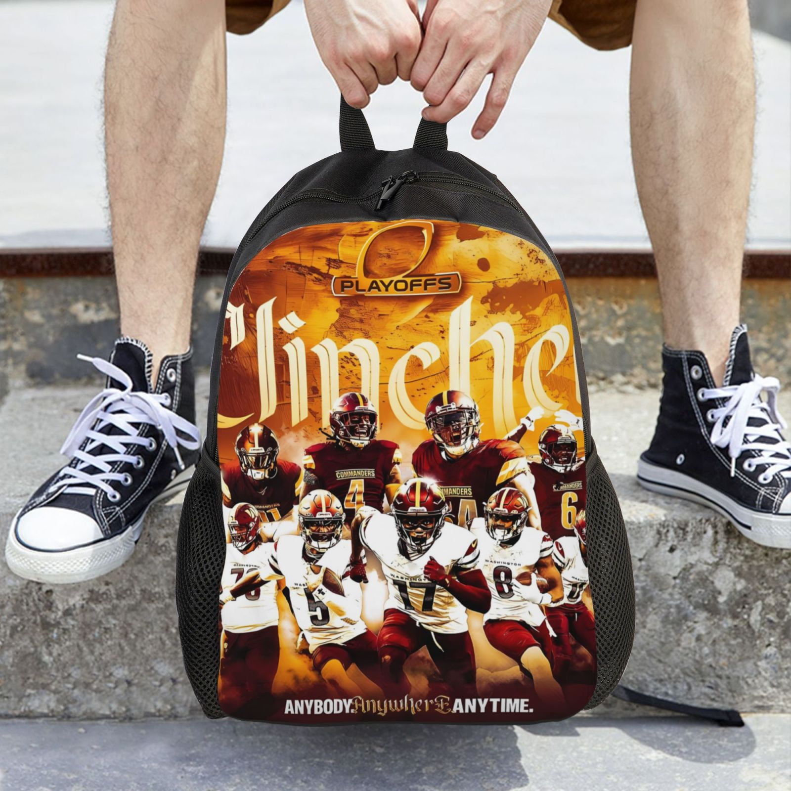 Commanders Jayden Daniels Player Large Capacity Backpack American ...