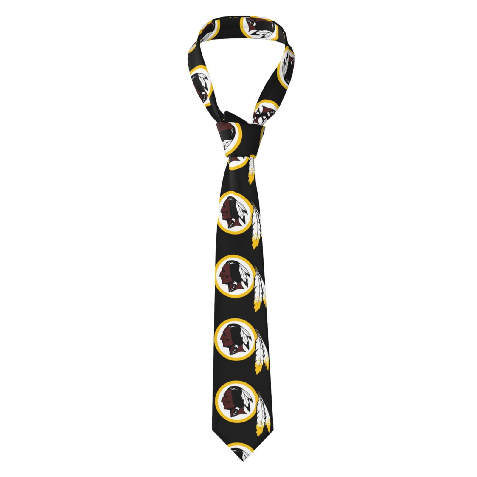 Commanders Men's Suit Ties Fashion Ties Football Team Logo Print Ties ...