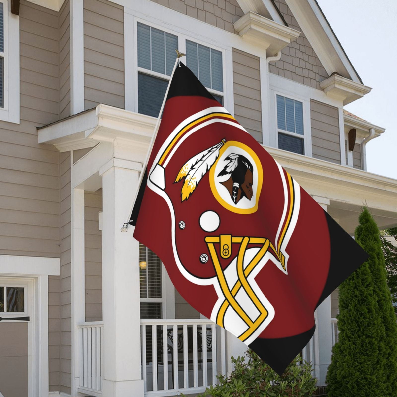 Commanders Outdoor 5x8ft Football Team Flag - Lightweight, durable ...