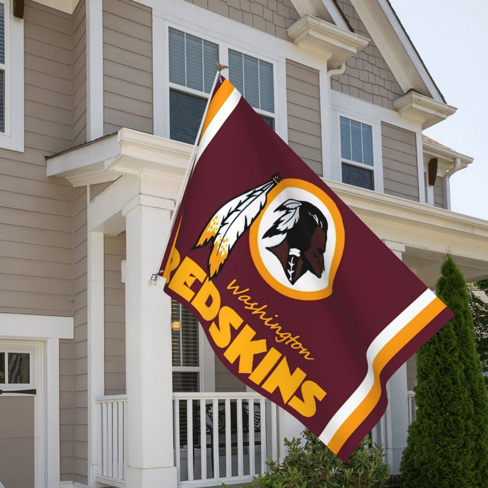 Commanders Outdoor Decorative Flags Printed with Football Team Logo ...
