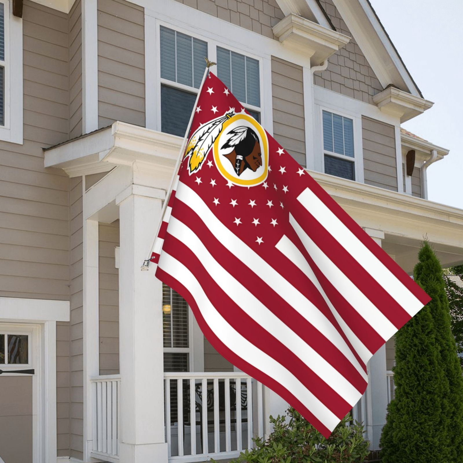 Commanders Outdoor Decorative Flags Printed with Football Team Logo ...