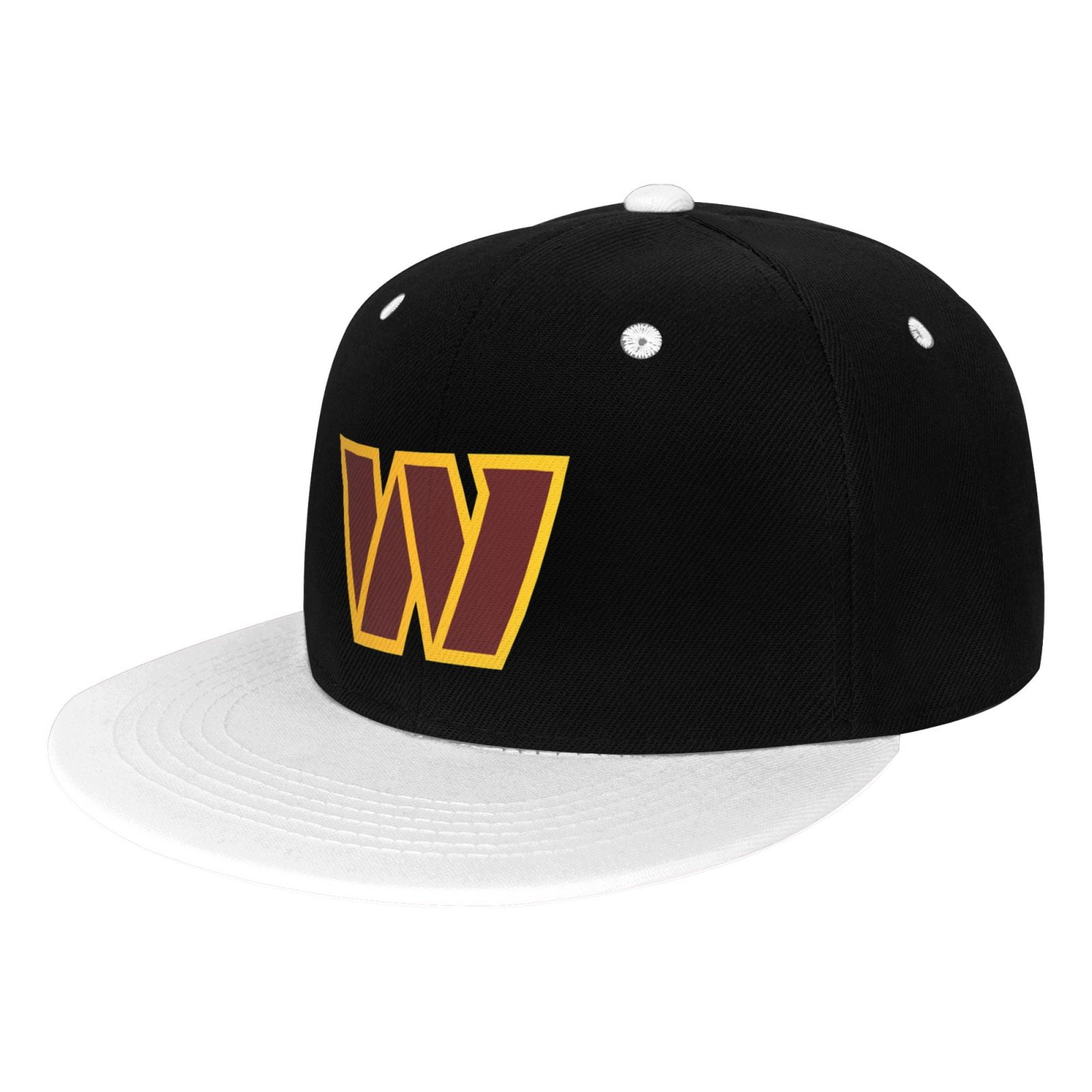 Commanders_Redskins Baseball Cap Flat Bill Hats Fashion Contrast Hip ...