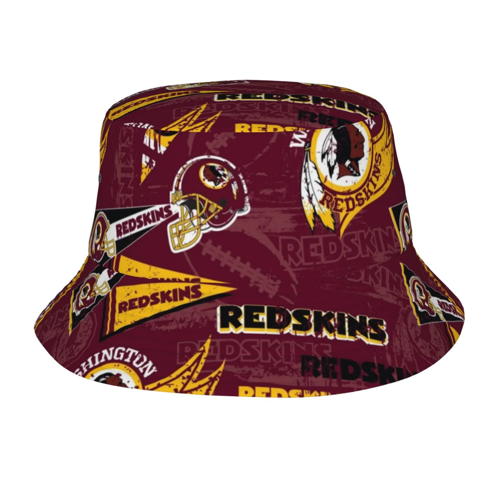Commanders_Redskins Bucket Hat Football Team Logo Custom Full printing ...