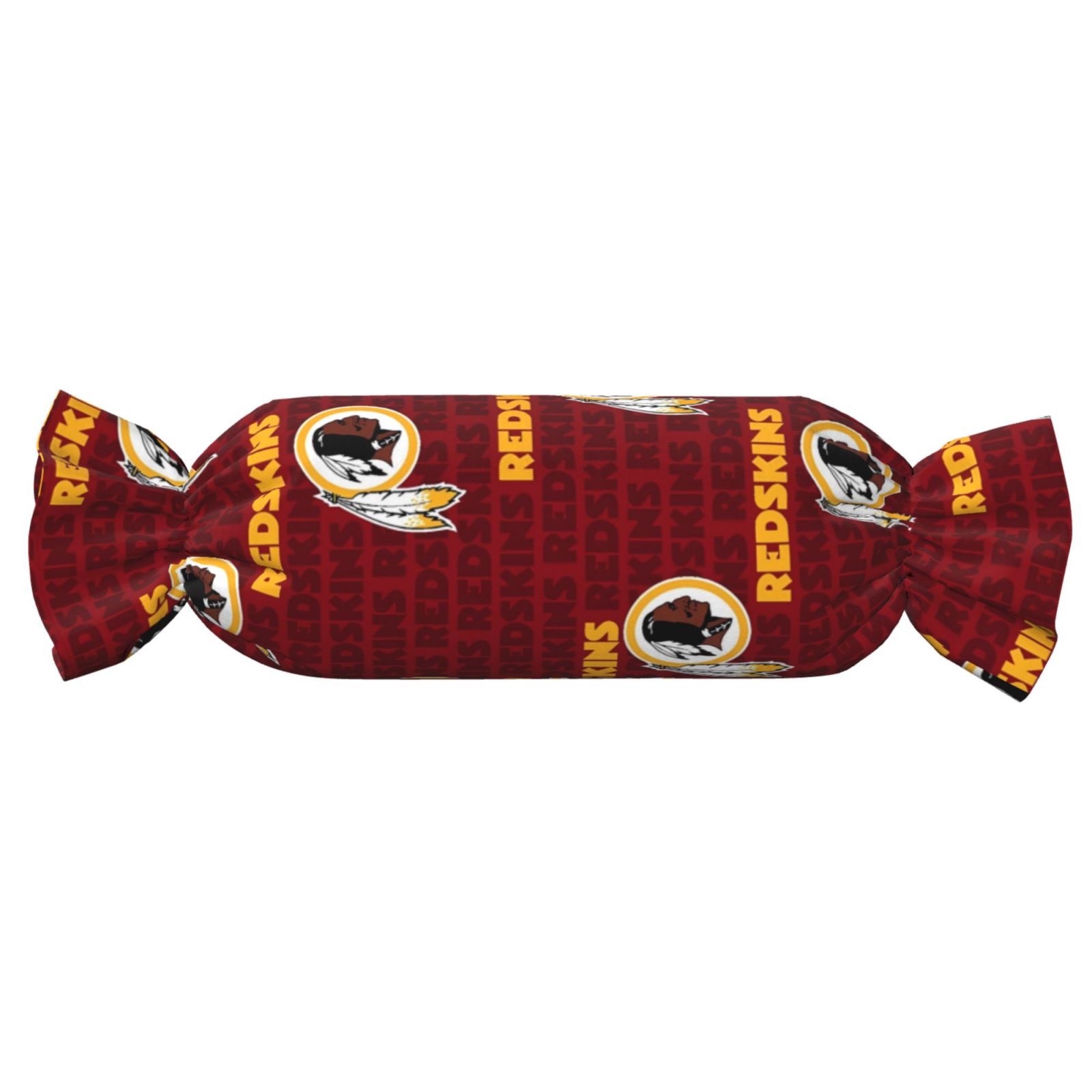 Commanders_Redskins Candy Cylindrical Pillow With Pillow Core Soft ...