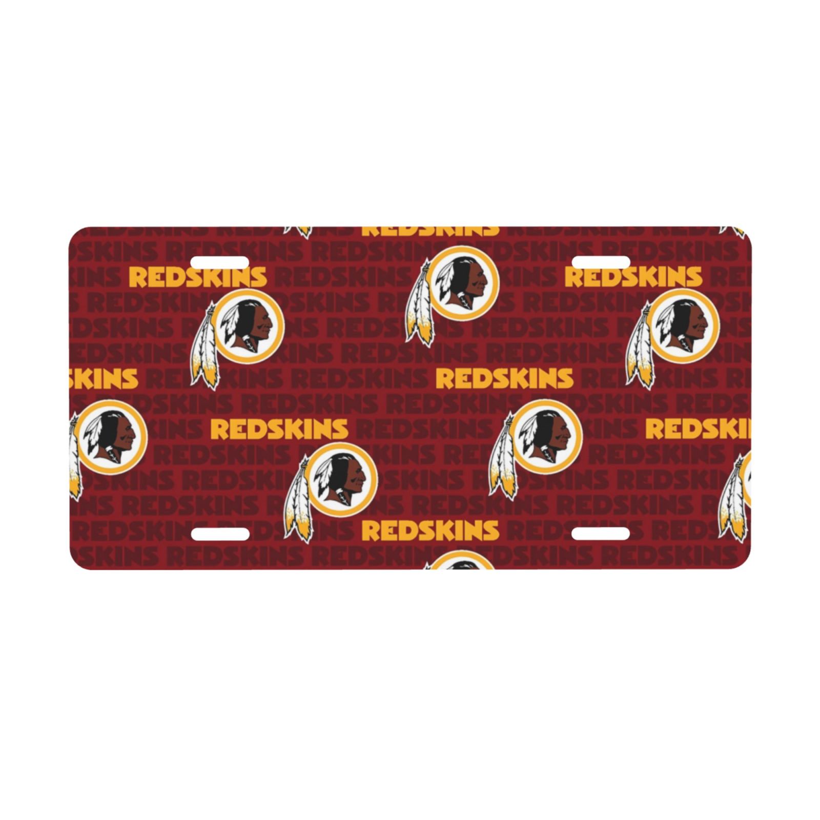 Commanders_Redskins License Plate 6" X 12" License Plate Car Front ...