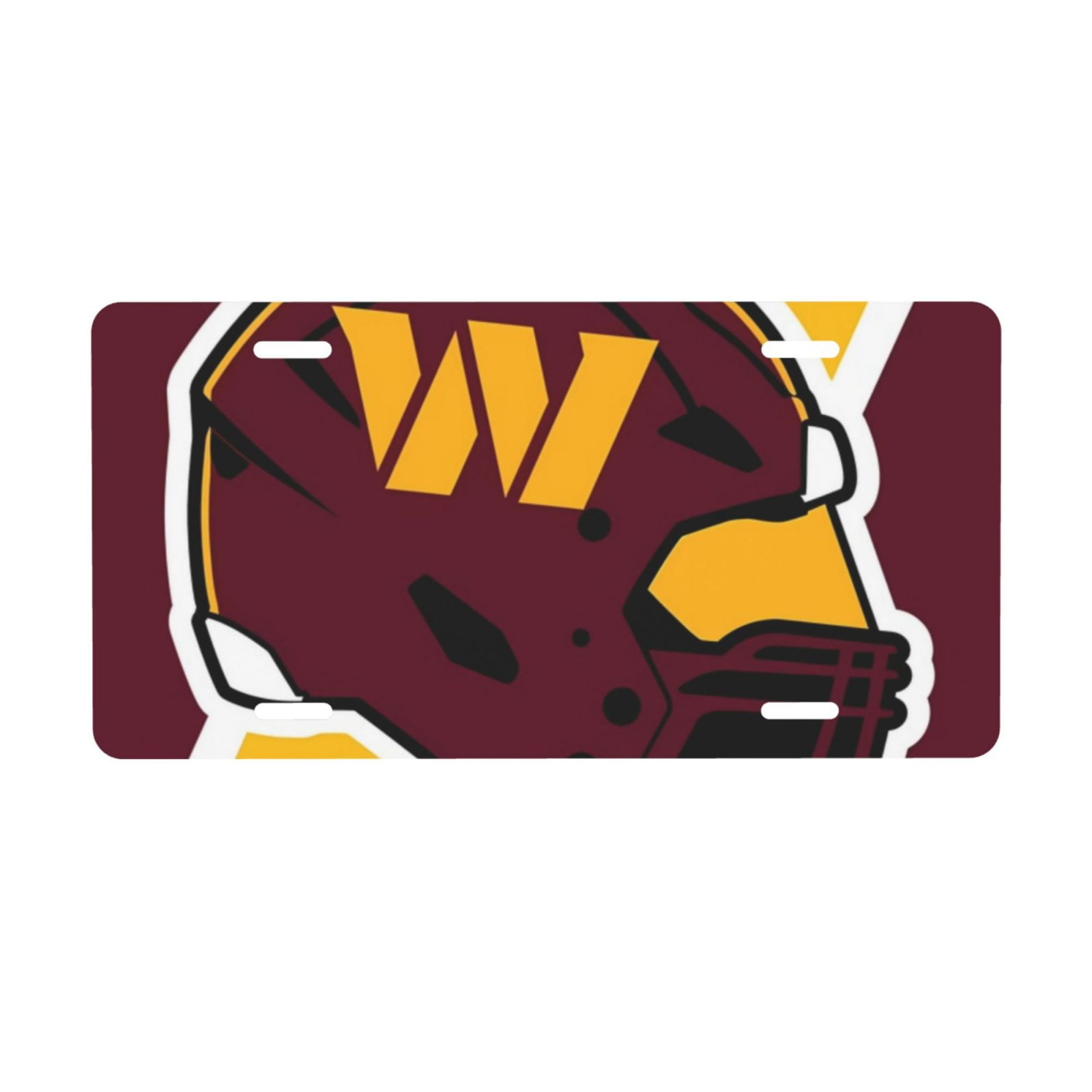 Commanders_Redskins License Plate 6" X 12" License Plate Car Front ...