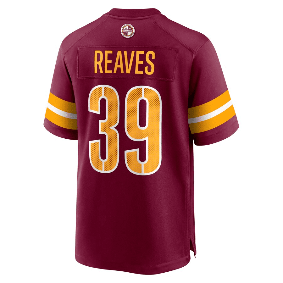 Commanders_Redskins Youth Jeremy Reaves#39 Player Game Jersey Team Fans ...
