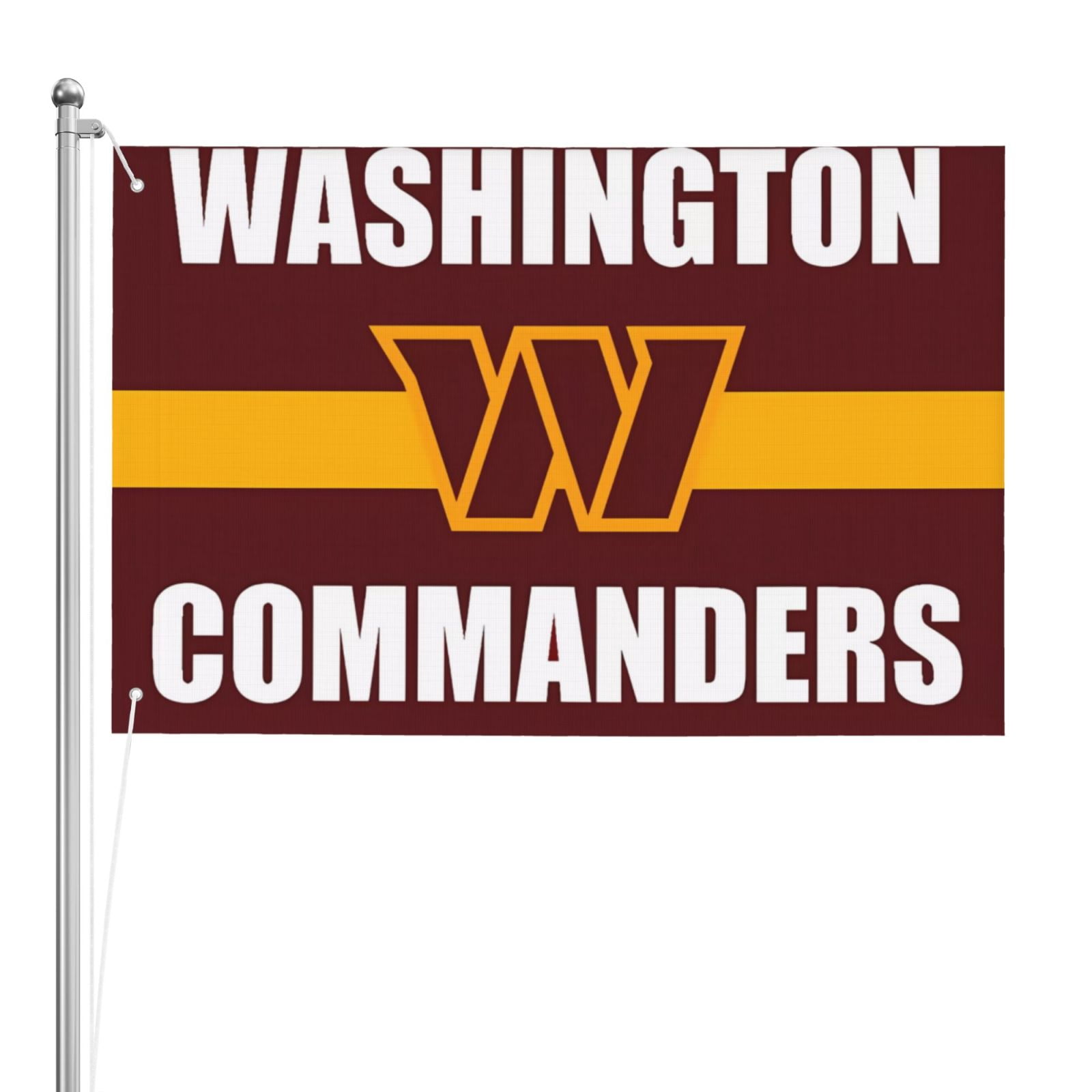 Commanders_Redskinss Three Layer personalized Double Sided Flag ...