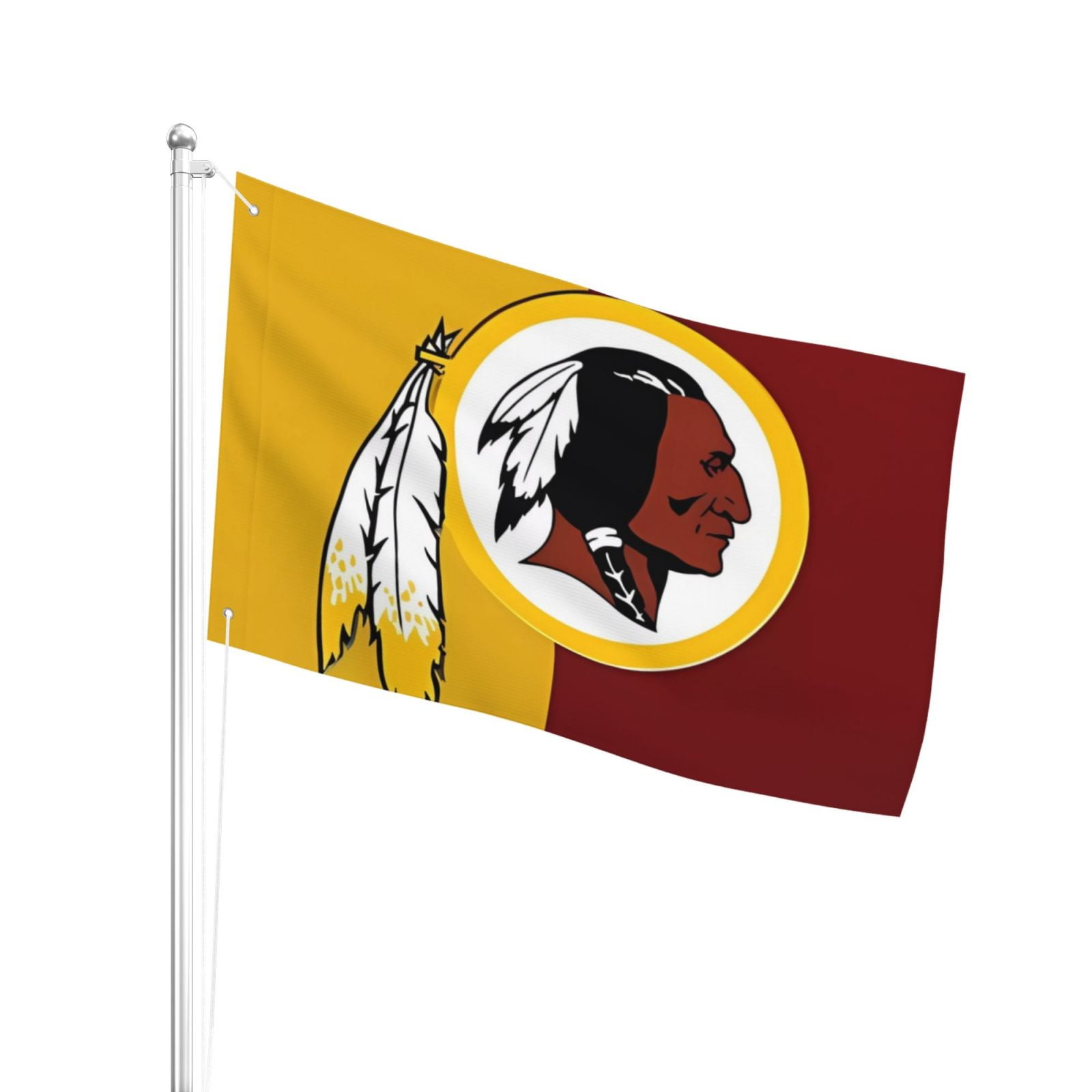 Commanders_Redskinss Three Layer personalized Double Sided Flag ...